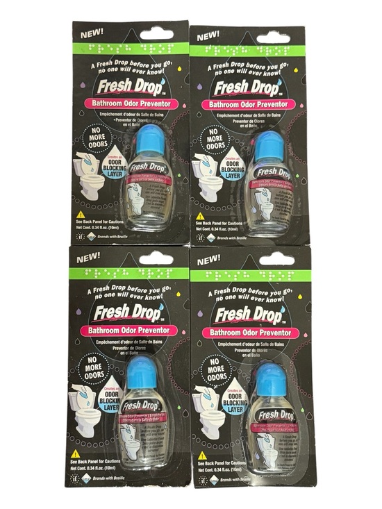 Other | Toilet Odor Eliminator Fresh Drop Air Freshener Spray 34 Fl Oz ...